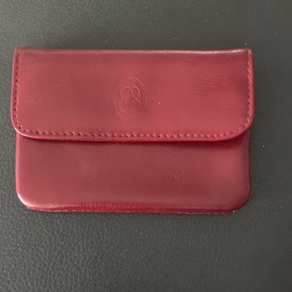 Buxton | Bags | Vintage Buxton Red Leather Coin Purse Wallet | Poshmark